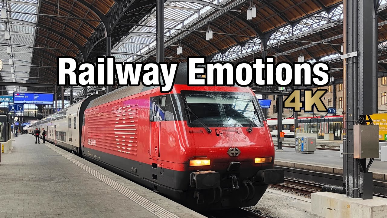 🚆 4K InterCity cab ride on a historic railway route followed by High ...