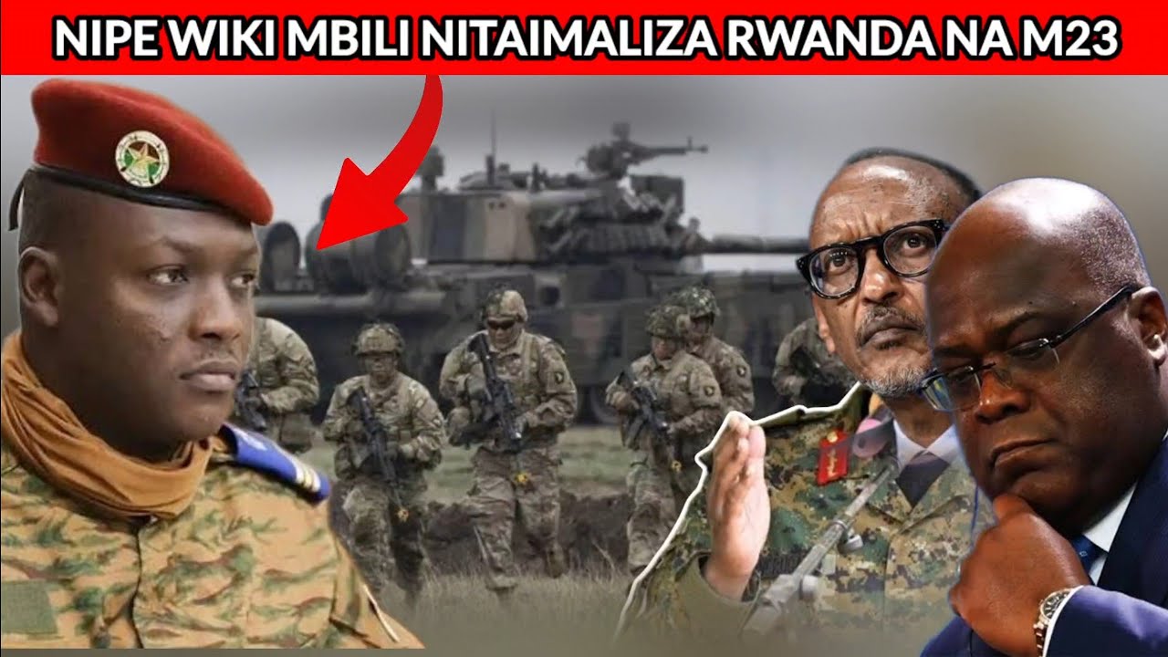 TRAORE AMEUNGURUMA TENA APEWE WIKI MBILI ATAWAFUTILIA MBALI M23 - YouTube