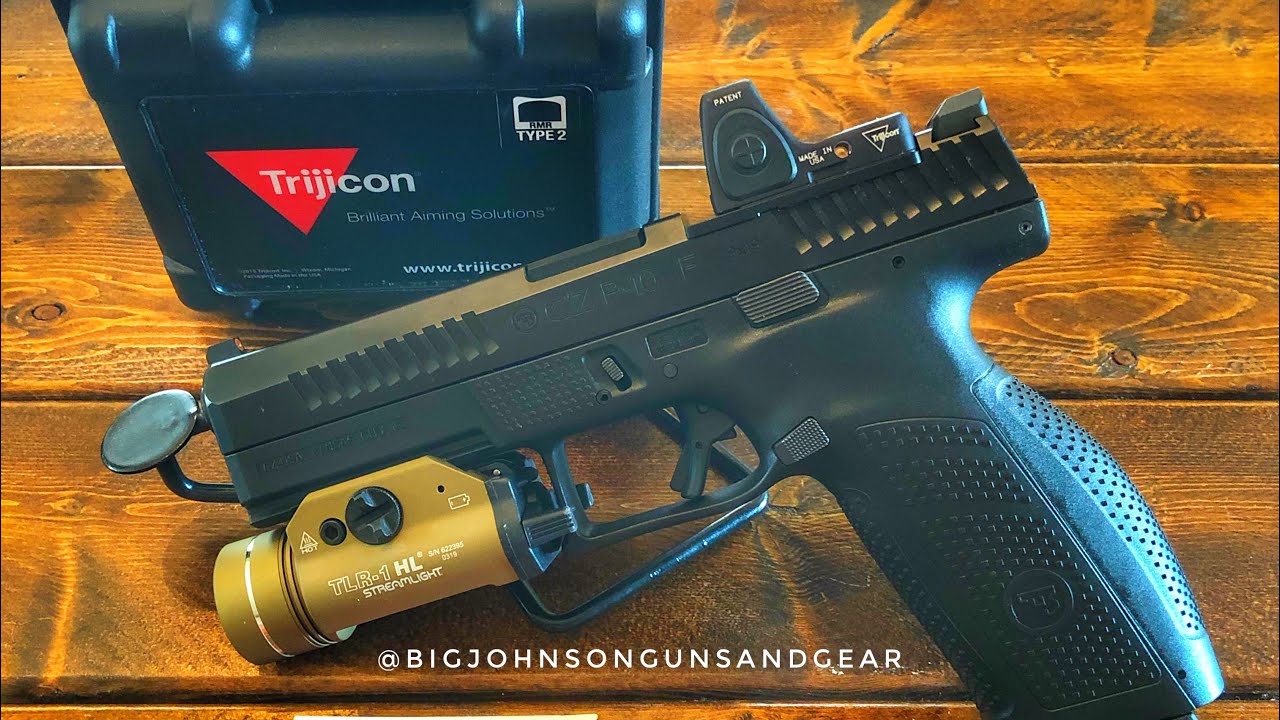 CZ P-10F Optic Ready Trijicon RMR 3.25 : RMR Test Drive Time!🔥 ( ️ ...