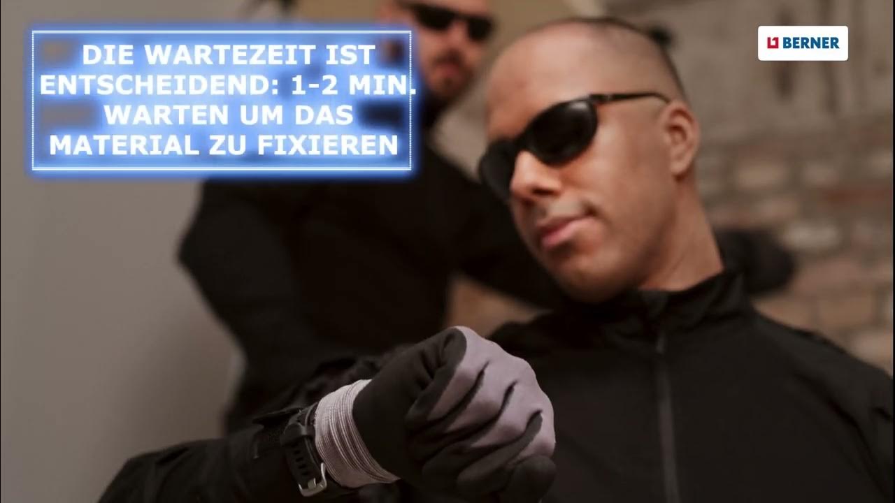BERNER X-TREME Klebeschaum - YouTube