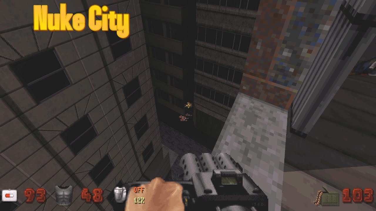 Duke Nukem 3D eDuke32- Nuke City - YouTube