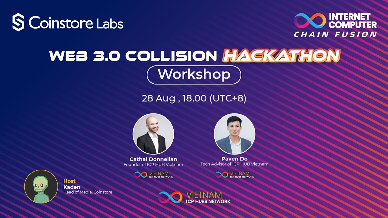 ICP Chain Fusion Web3.0 Collision Hackathon - WORKSHOP - YouTube