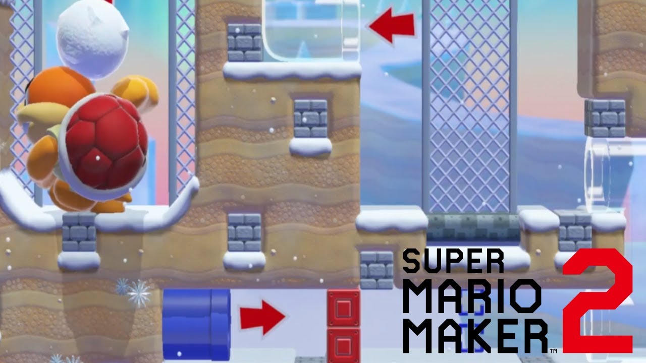 SNOWBALL GAME! - Super Mario Maker 2 - YouTube