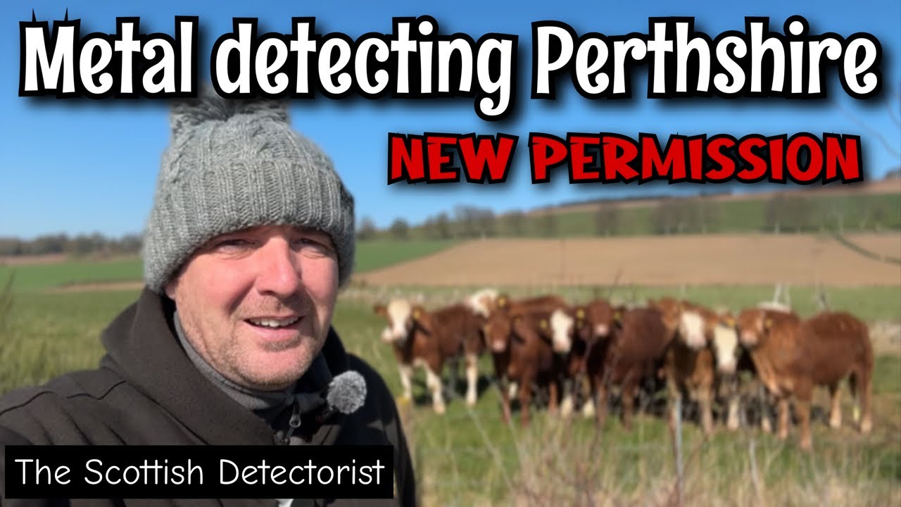Metal detecting a NEW PERMISSION! - YouTube