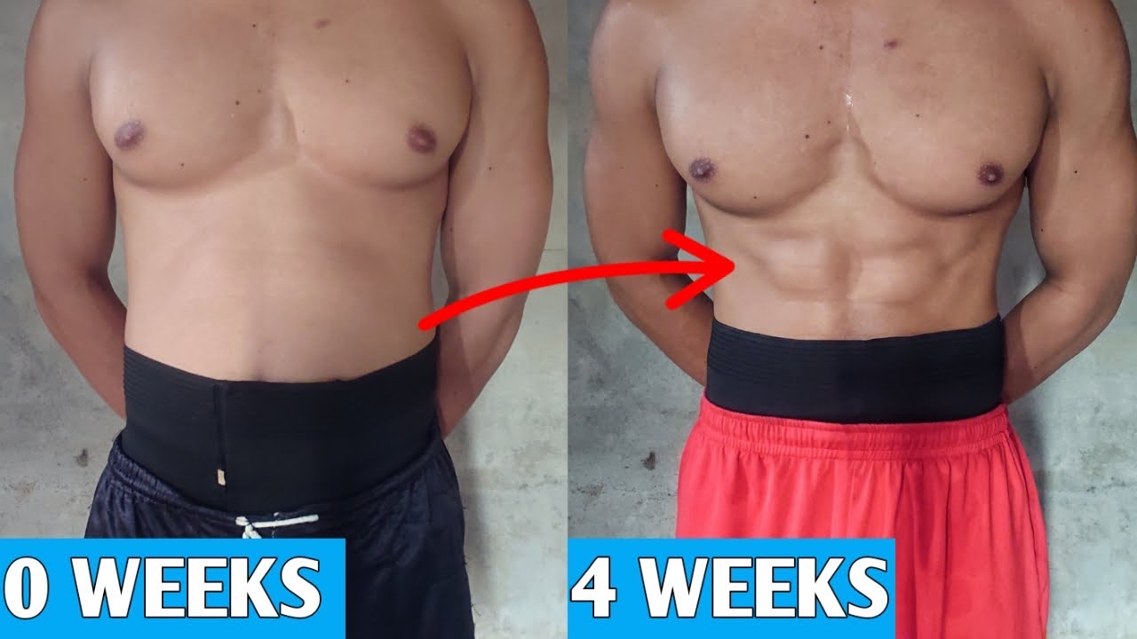 Get Abs in 4 WEEKS | Abs Workout Challenge | Only 2 Exercises - YouTube