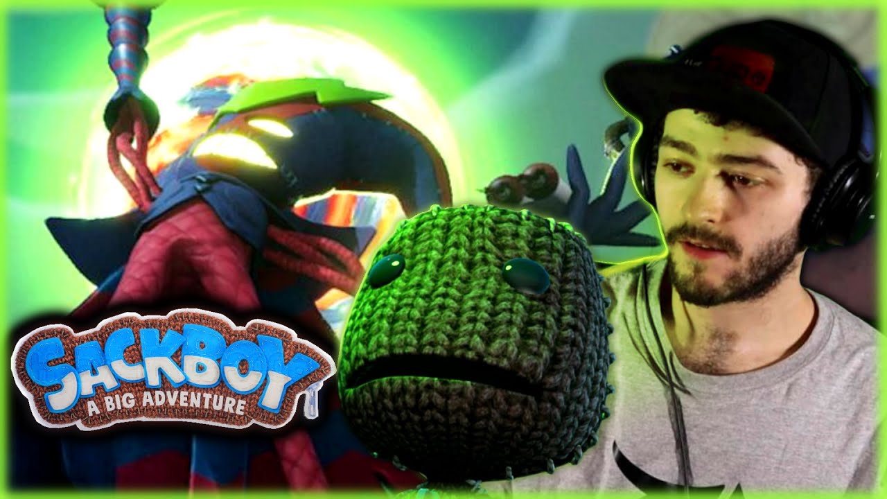 FIRST TIME PLAYING AS SACKBOY - Sackboy: A Big Adventure PS4 - YouTube