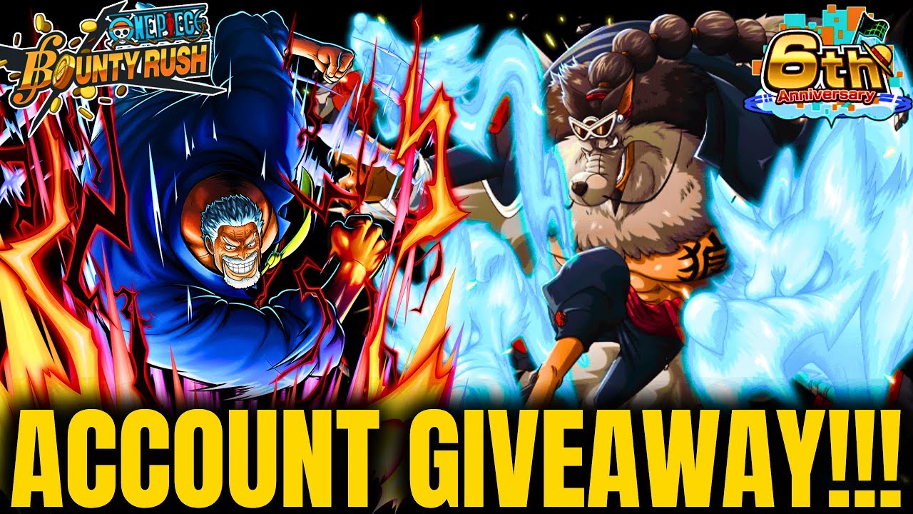EX GARP & EX GARP COUNTER ACCOUNT GIVEAWAY - ONE PIECE BOUNTY RUSH 6TH ...