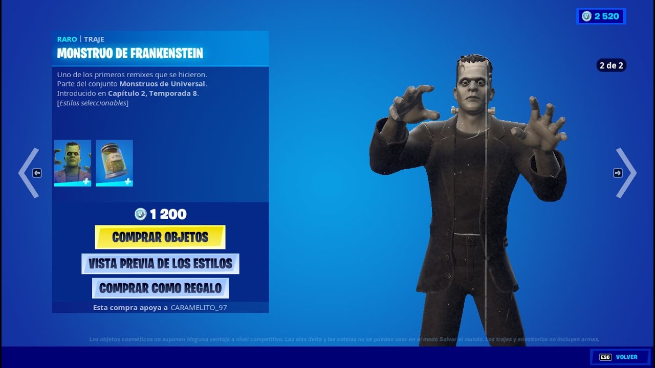 NUEVA SKIN *PARCO* NUEVA TIENDA FORTNITE HOY 3 DE OCTUBRE *TIENDA DE ...