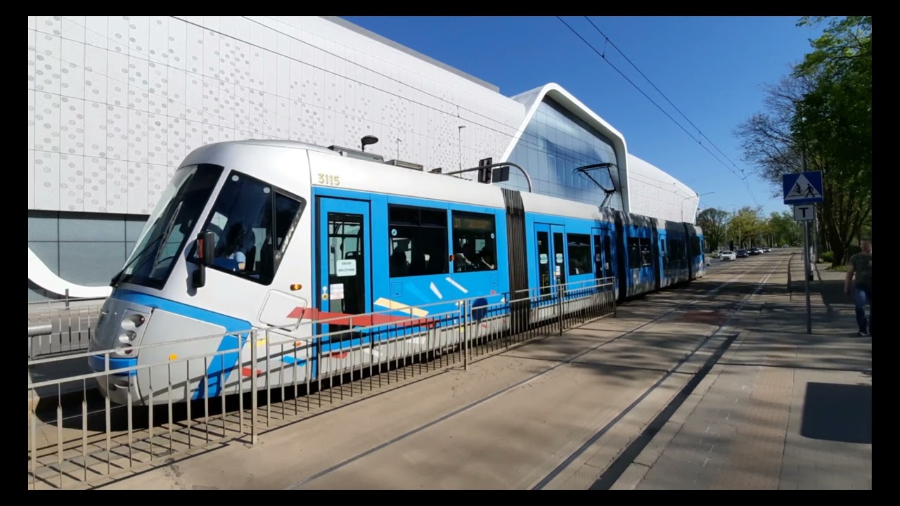 Trams in Wroclaw, Poland (Tramwaje we Wrocławiu) - YouTube