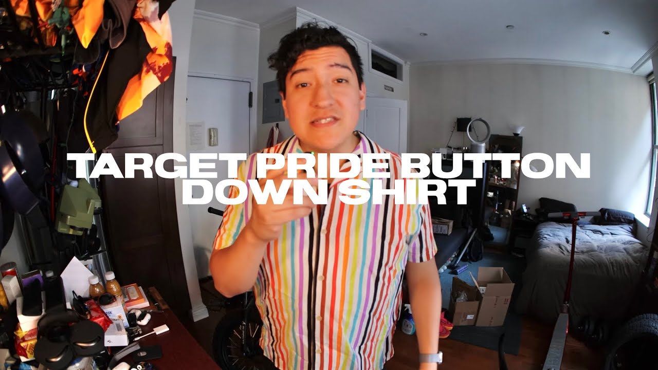 Target Pride Button Shirt - YouTube