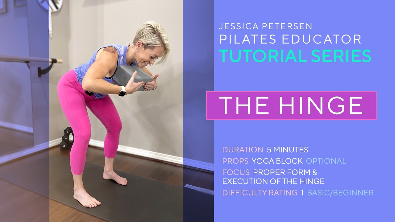 Pilates Educator Tutorial Series - The Hinge - YouTube