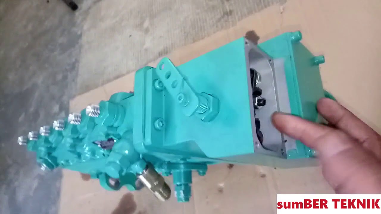 FIP FUEL INJECTION PUMP CUMMINS REK MACET - YouTube