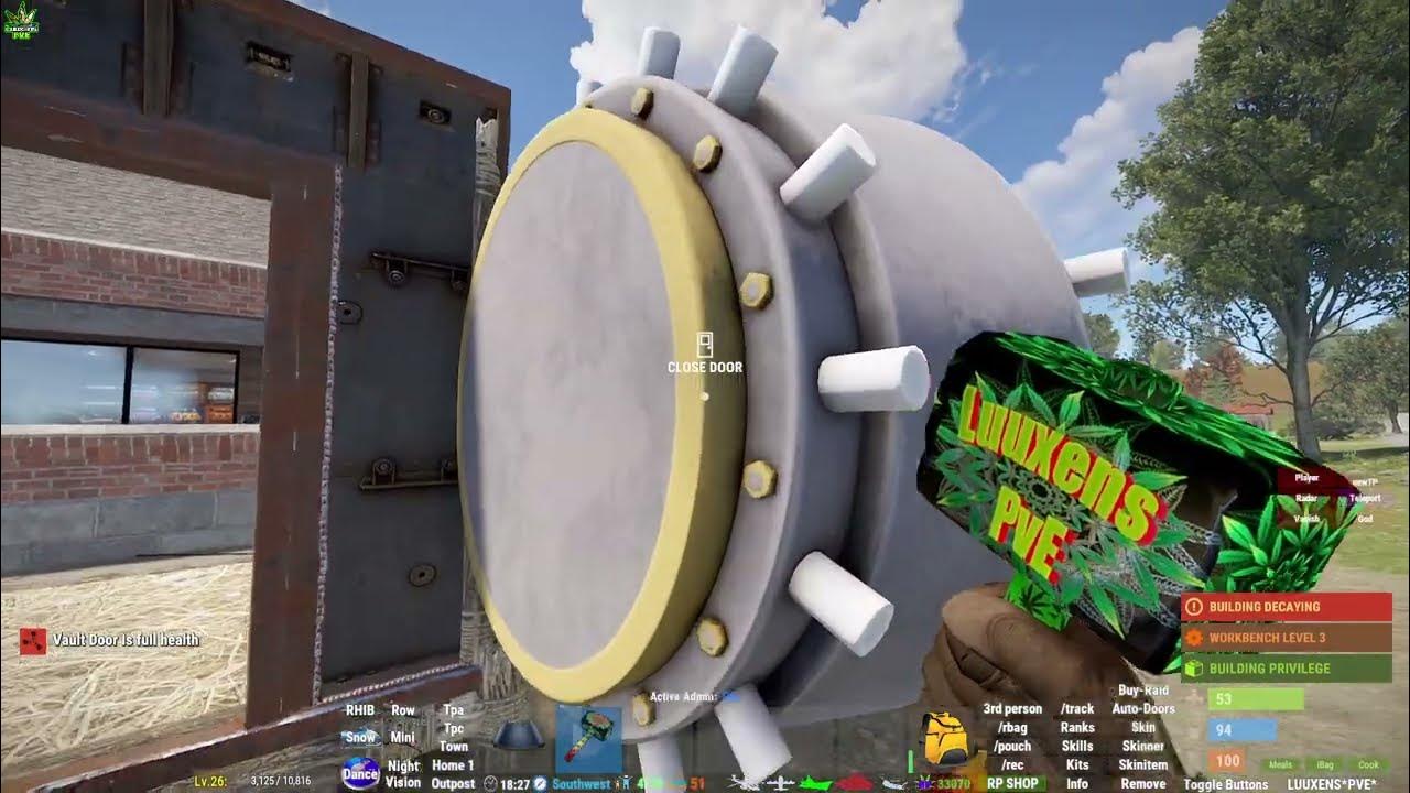 Rust Vault door - YouTube