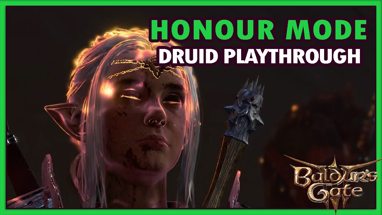 Baldurs Gate 3 Honour Mode Druid Playthrough Act 2 Part 10