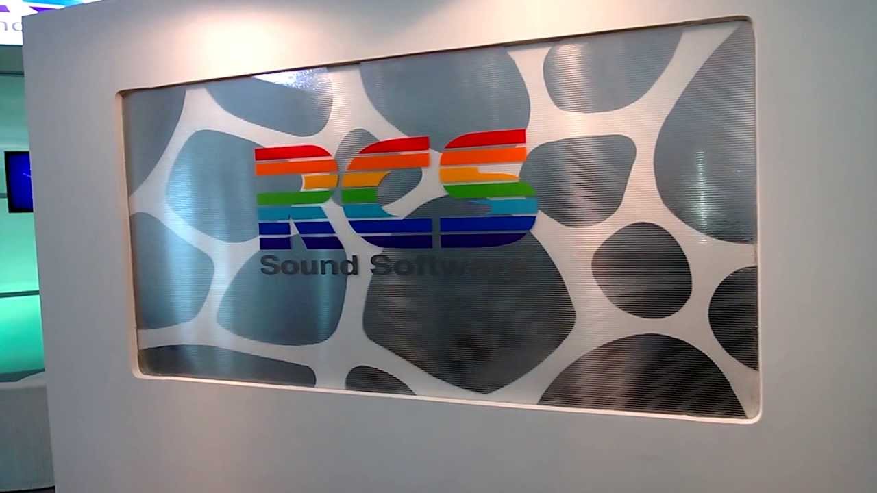 RCS Sound Software BROADCAST ASIA 2013 - YouTube