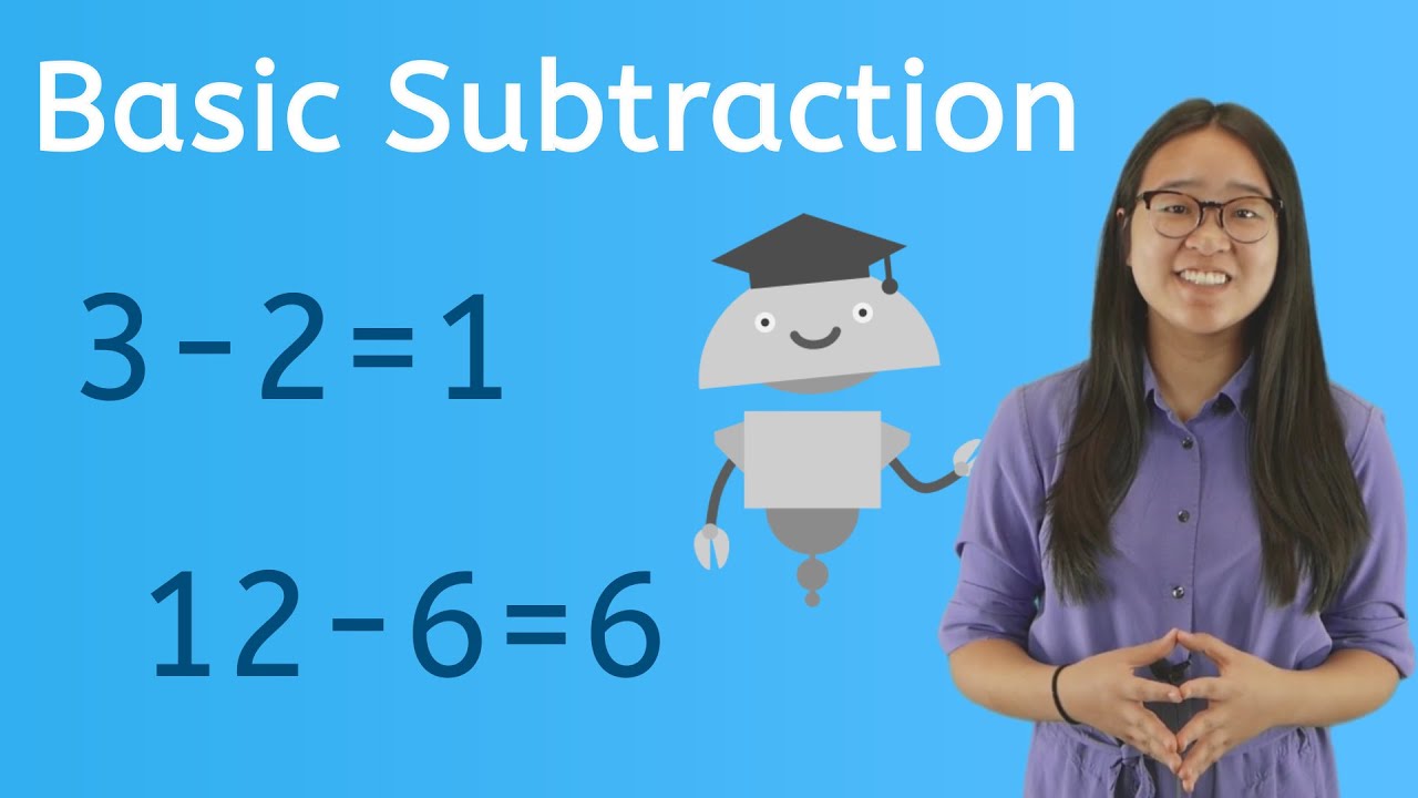 Basic Subtraction - Math for Kids! - YouTube