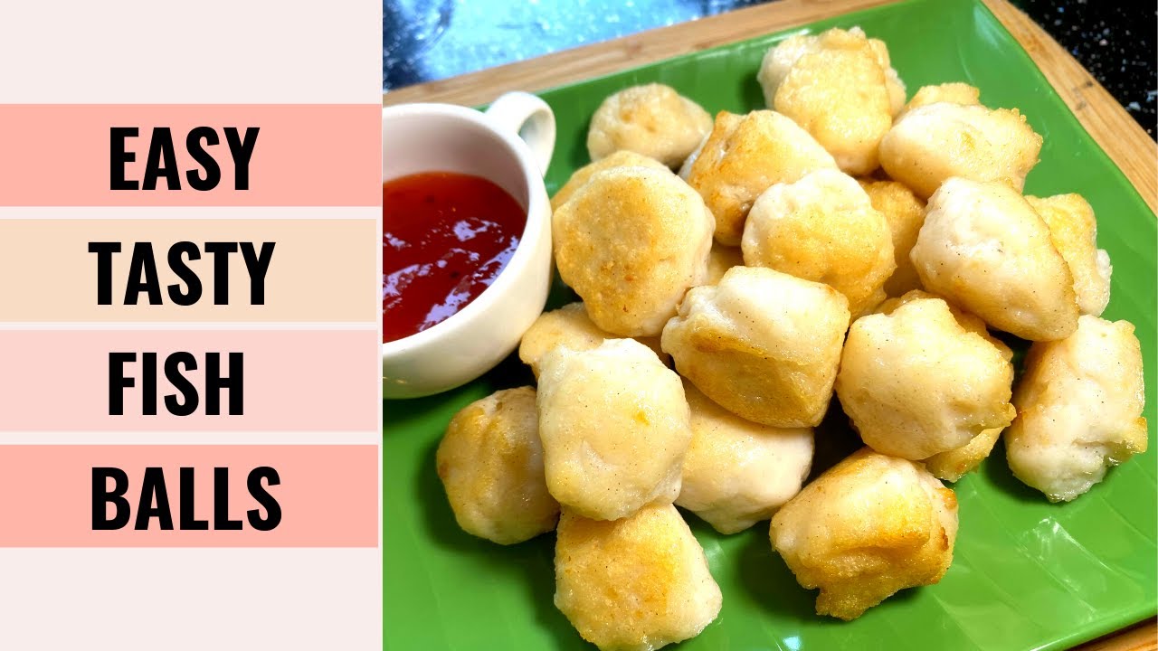 EASY Homemade FISH BALLS Recipe 👍 | Pan Fry | Aunty Mary Cooks 💕 - YouTube