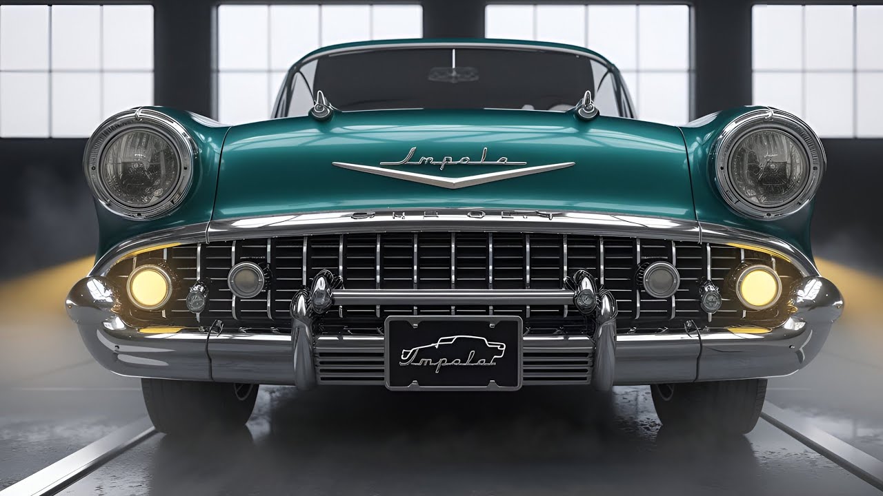 1957 Chevy Impala SS: A Classic American Legend - YouTube