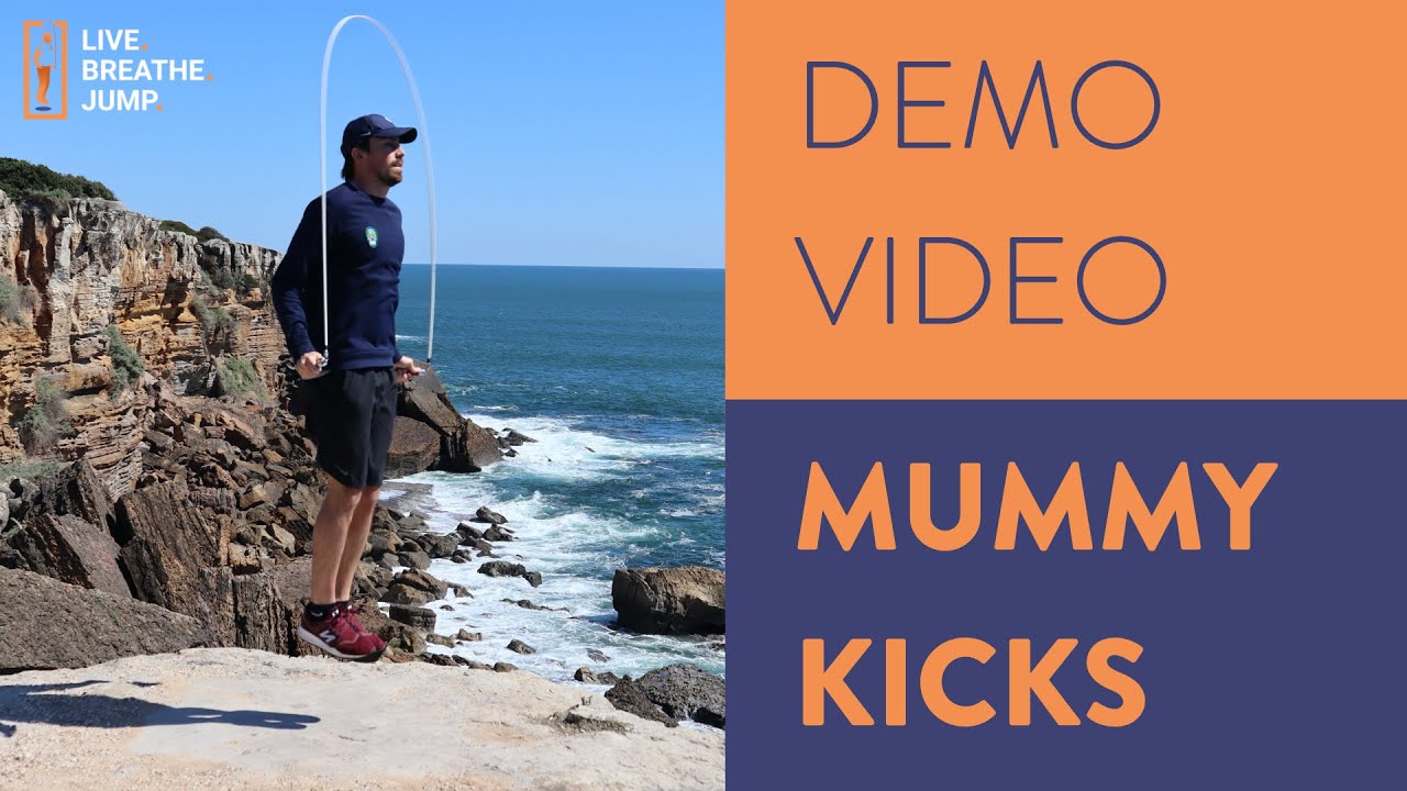 Learn How to do the Mummy Kicks - Jump Rope Demo - YouTube