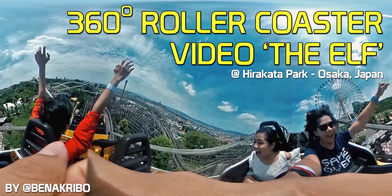 360 Roller Coaster Ride Video! Watch in Fullscreen, VR/Oculus ...
