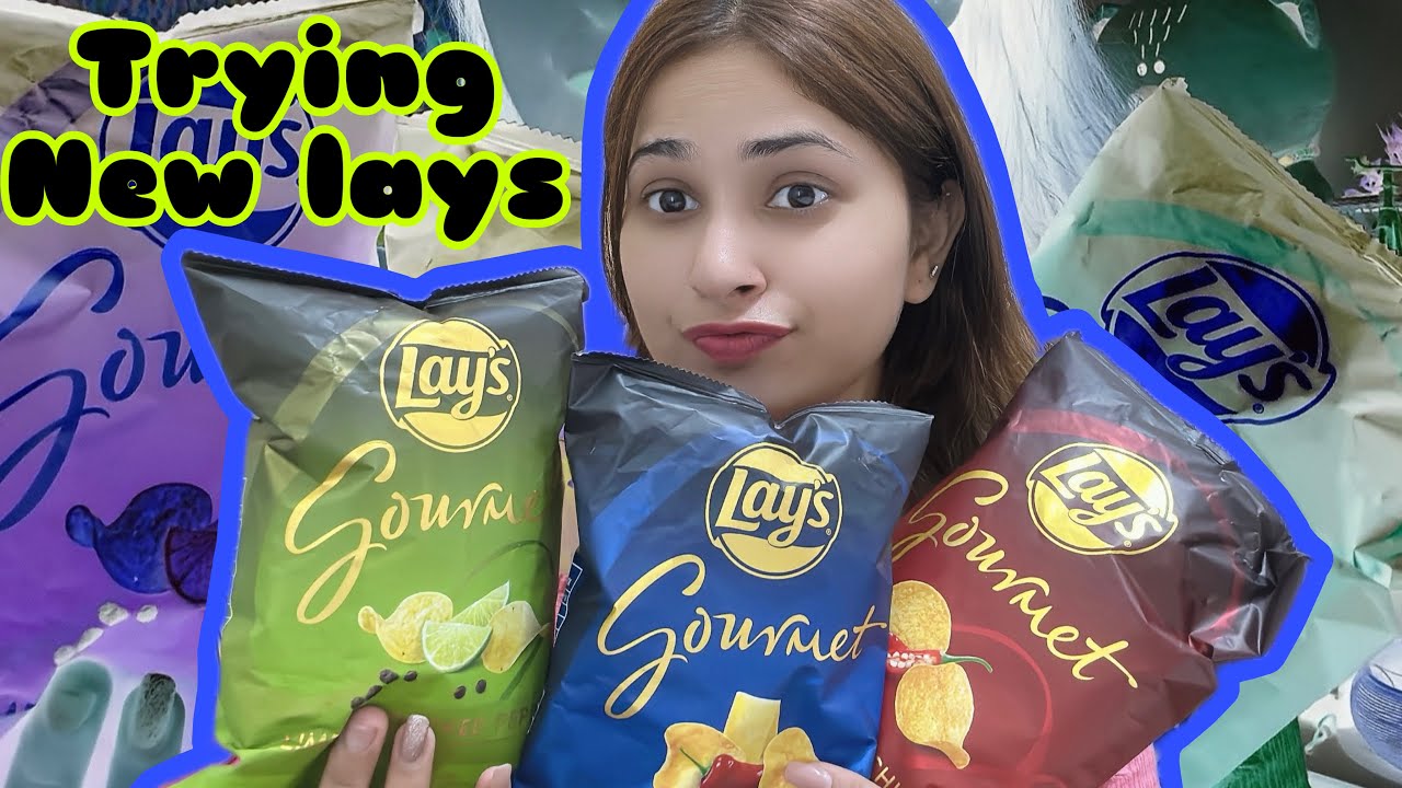 Trying *New Lays Gourmet flavours for the first time😱 - YouTube