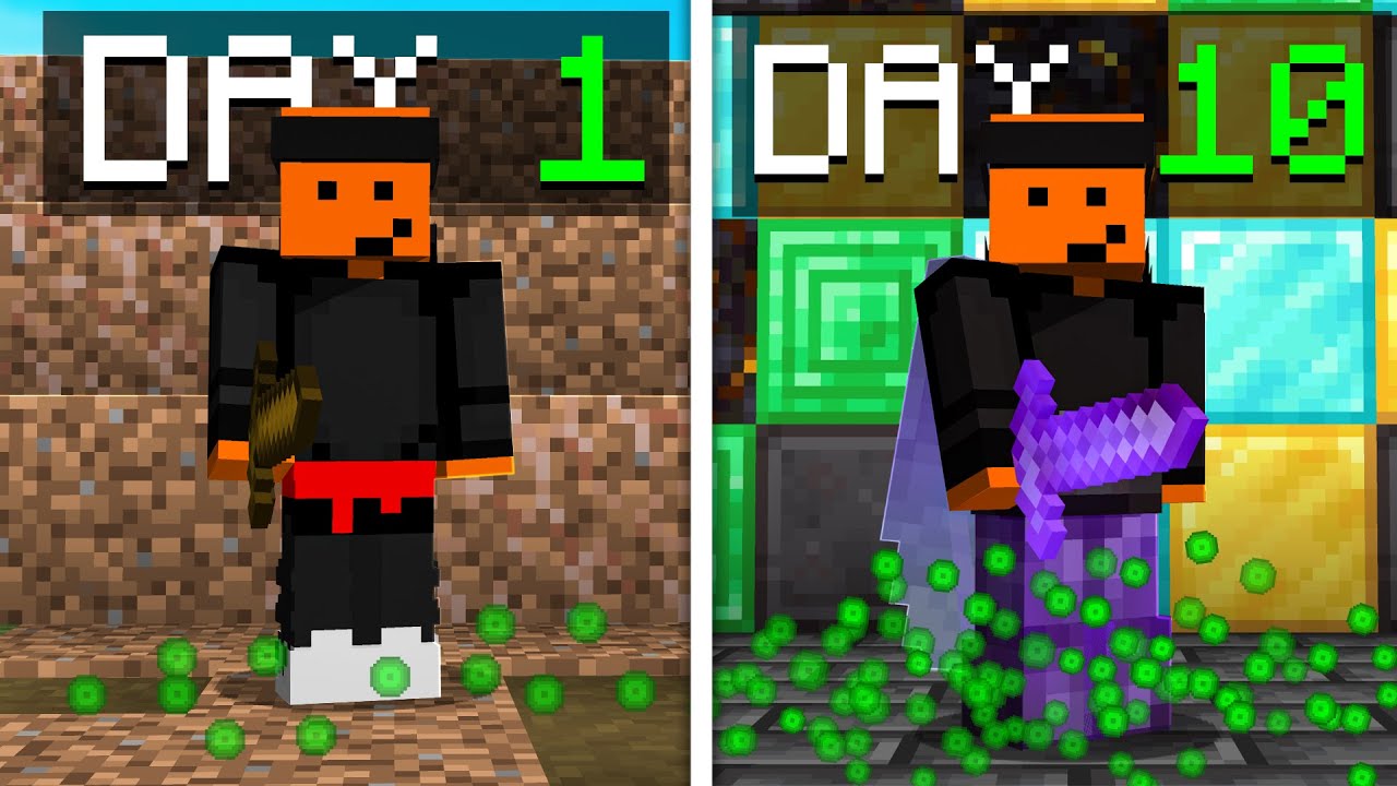 Can I DOUBLE my XP For 100 Minecraft Days? - YouTube