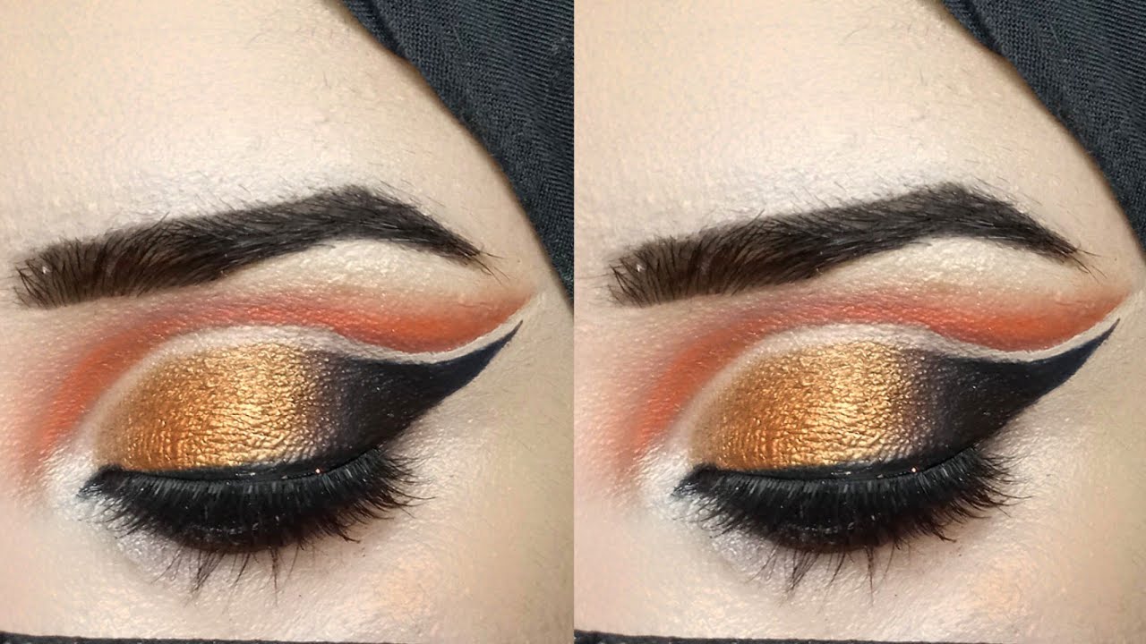 Dramatic Double Cut Crease Makeup Tutorial | Cut crease makeup karne ka tarika | Party Makeup ...