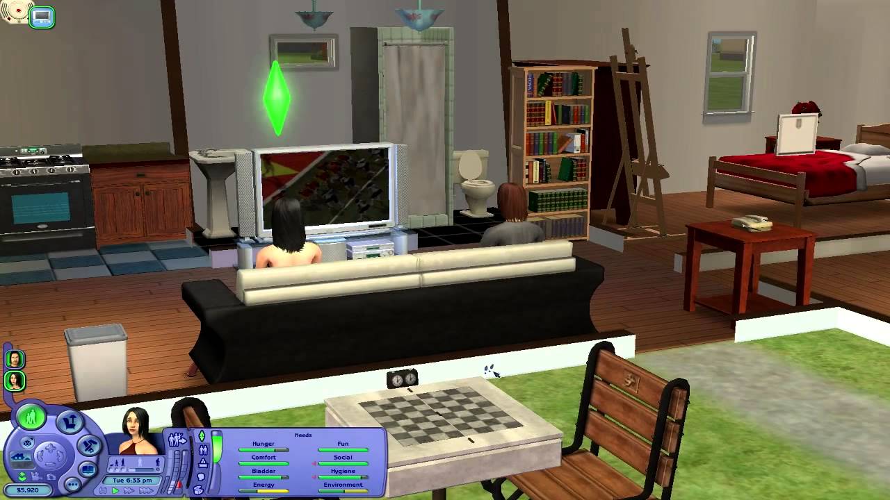 Let's Play The Sims 2 Part 14 Group Outing - YouTube