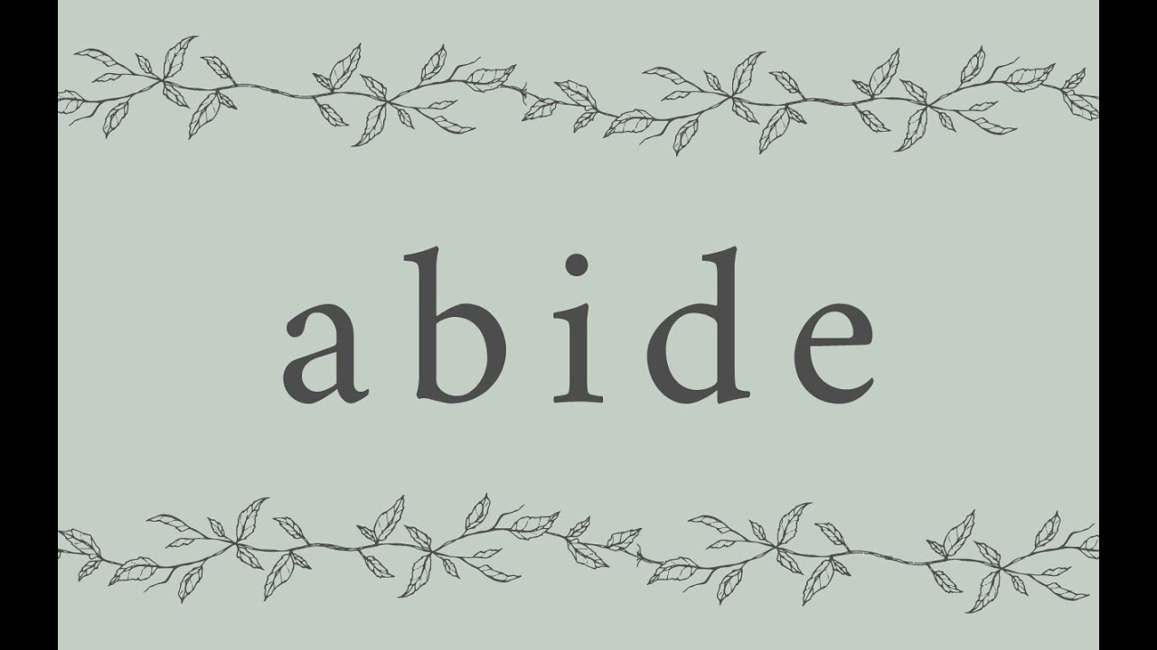 01-22-23 ABIDE: Abiding in Limbo - YouTube