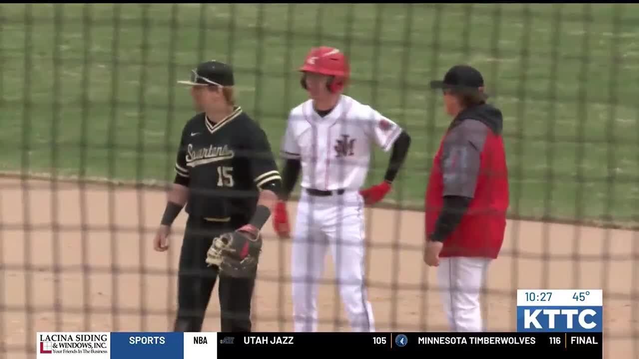 Mayo baseball comes back to beat John Marshall - YouTube