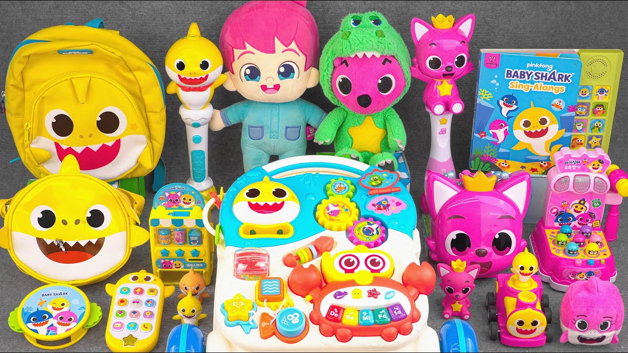 PINKFONG Collection Unboxing - Satisfying Unboxing (ASMR) - YouTube