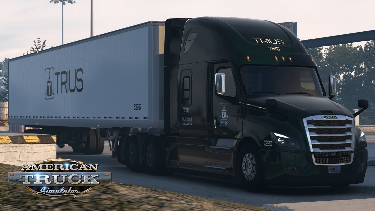Trius Trucking Through Montana - American Truck Simulator - YouTube