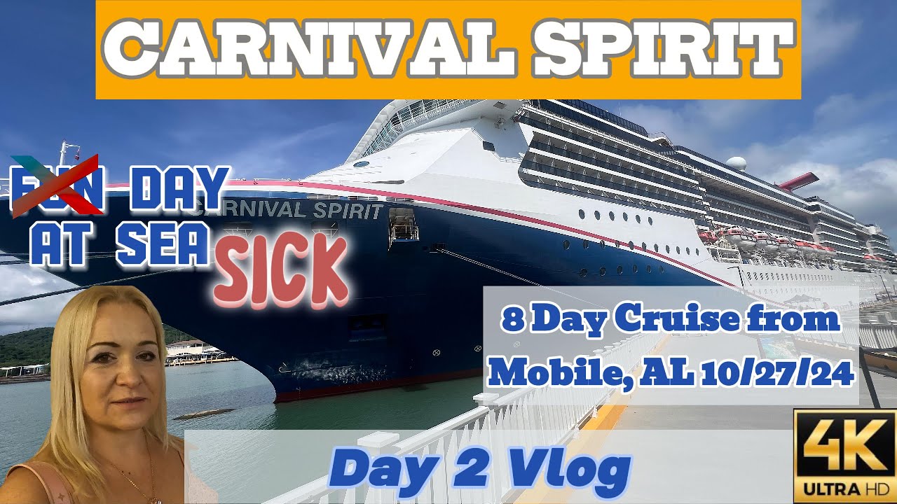 Carnival Spirit Cruise | Day 2 Vlog: Fun Day At Sea | 10/27/2024 - YouTube