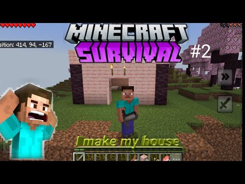 Minecraft Survival part 2#tranding #minecraft - YouTube
