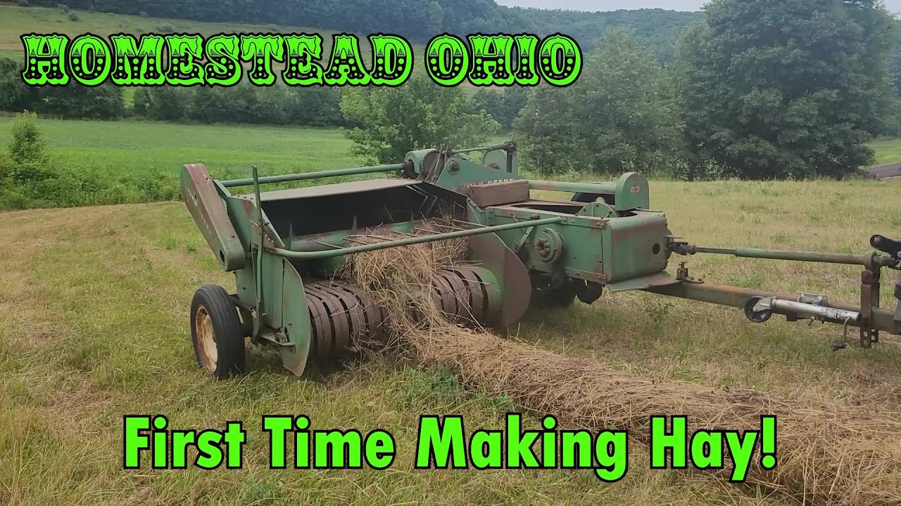 First time making Hay - YouTube