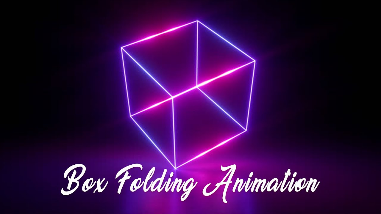 Box Folding Animation - YouTube