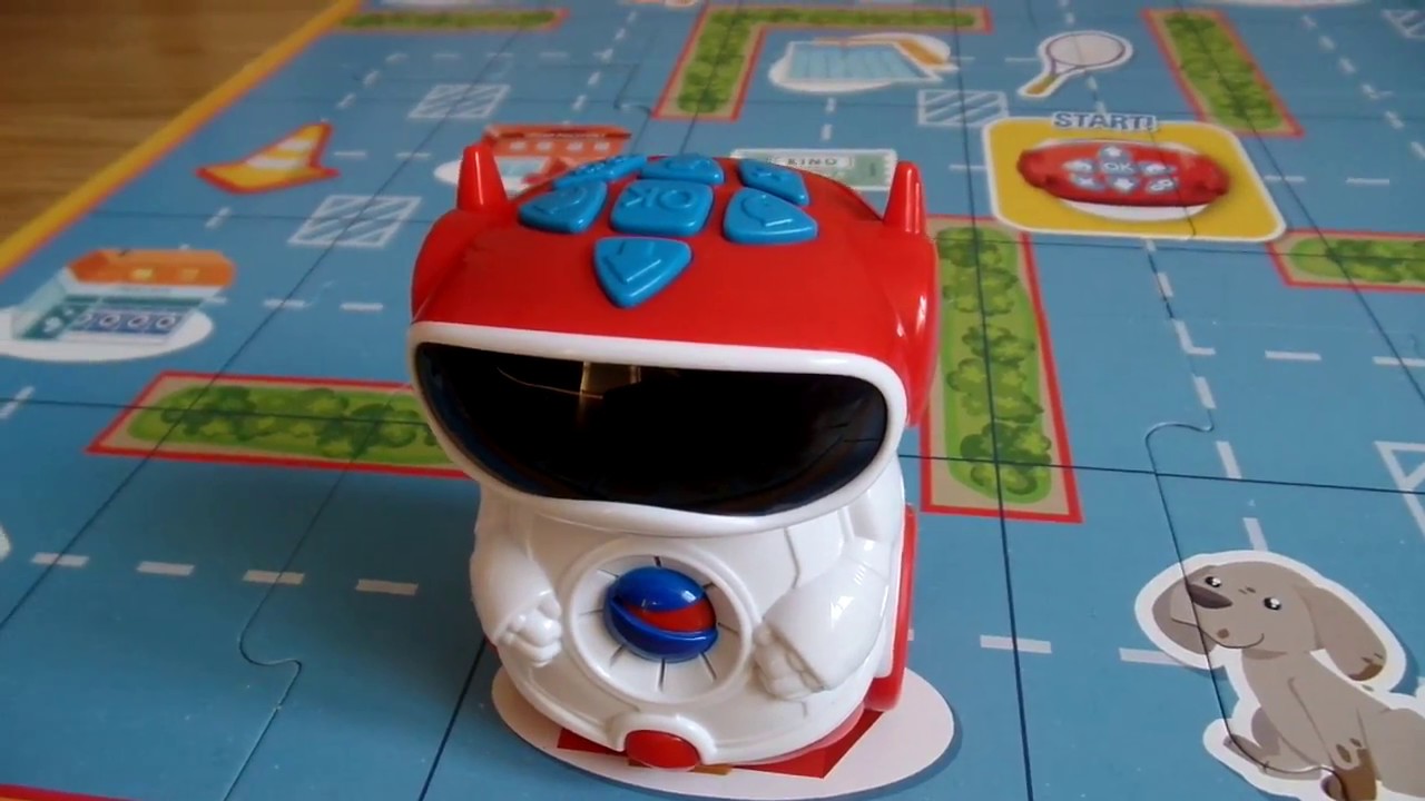 Robot DOC Clementoni - niebieska plansza nr 2 - YouTube