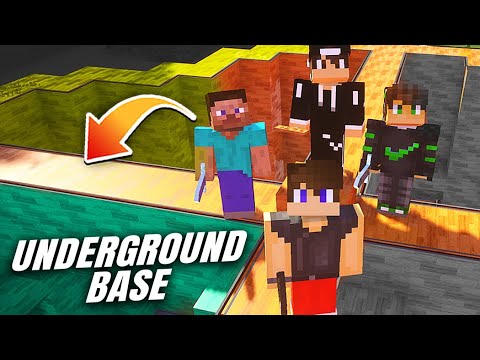 THE WORST UNDERGROUND BASE EVER | MINECRAFT SURVIVAL | A Bit-Beast ...