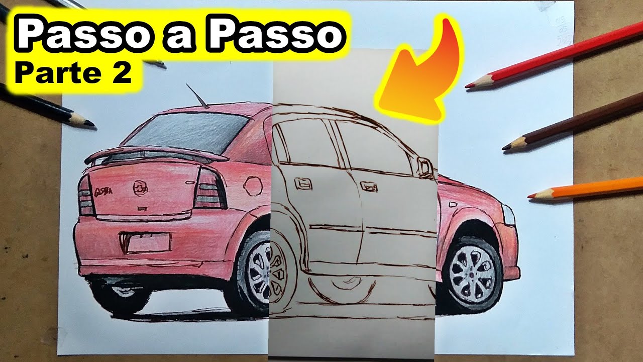 CHEVROLET ASTRA SS I COMO DESENHAR - Passo a Passo - Drawing Cars ...