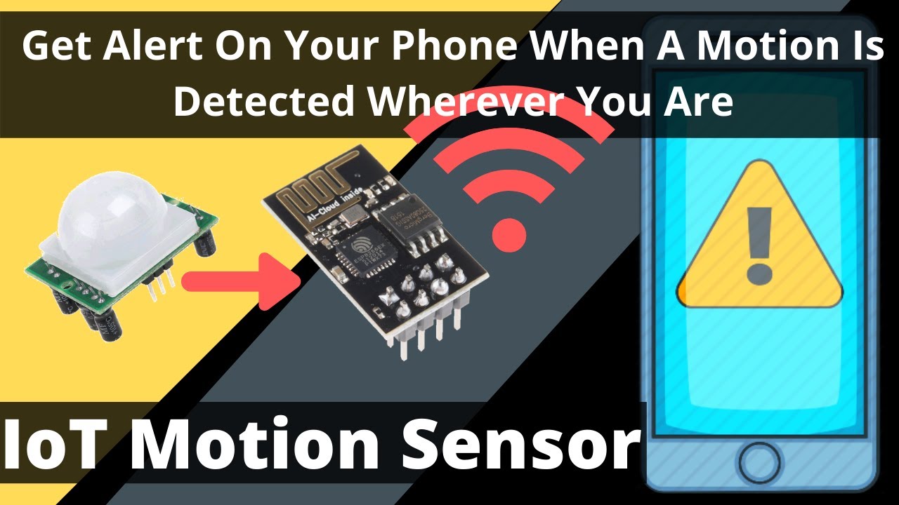 Internet Connected Motion Sensor Esp8266 01 Pir Youtube