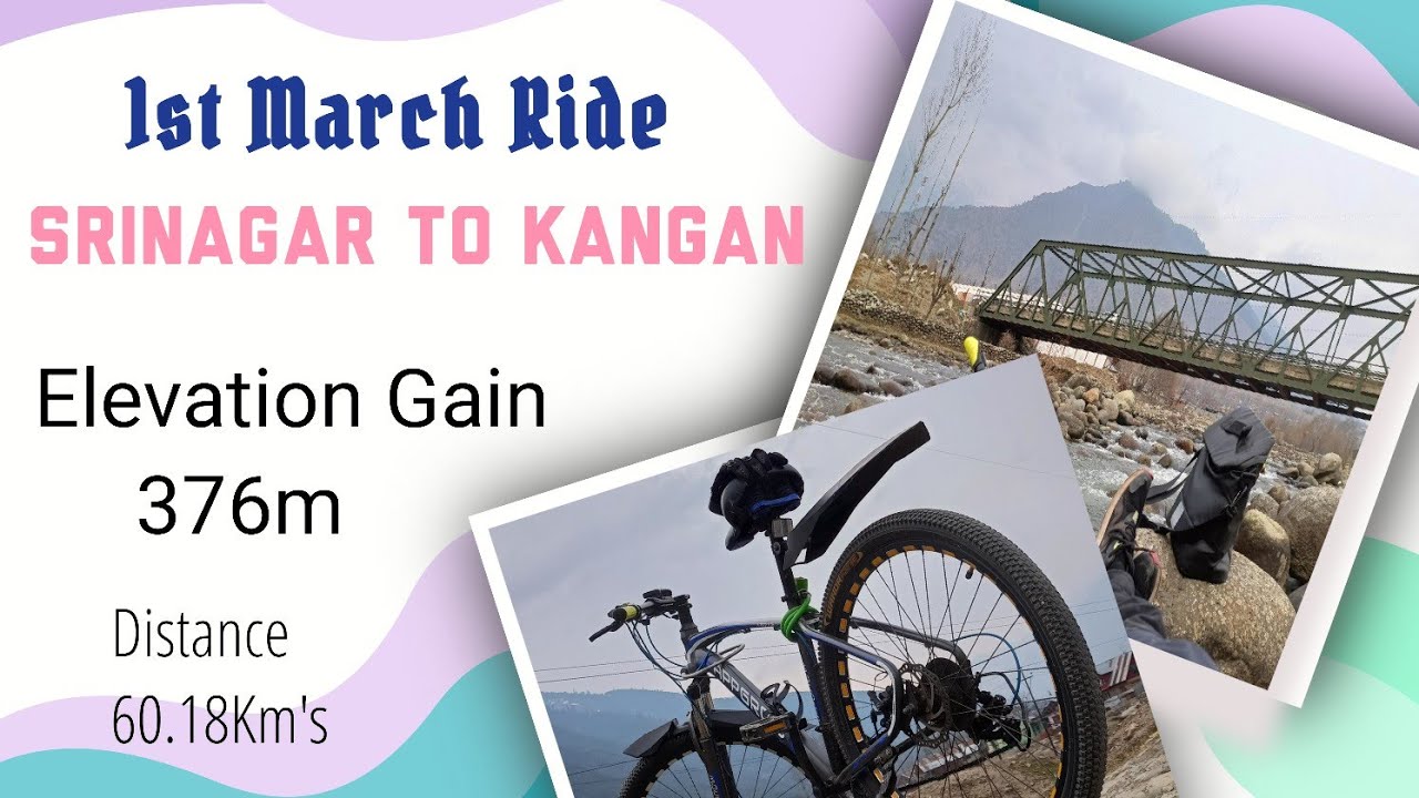 Srinagar to Kangan total distance covered 60.18Km's - YouTube
