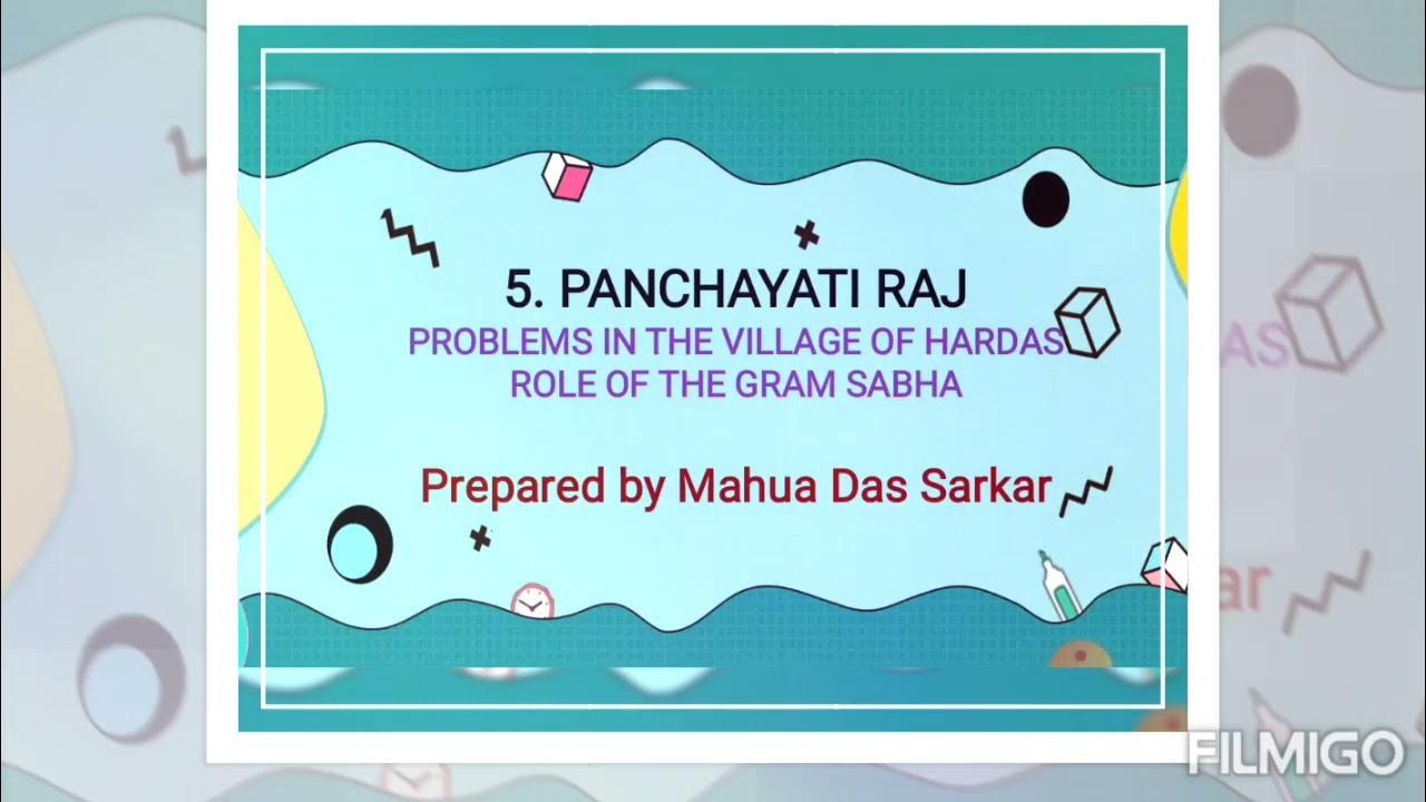 CLASS 6 PANCHAYATI RAJ YouTube class-6-panchayati-raj-youtube