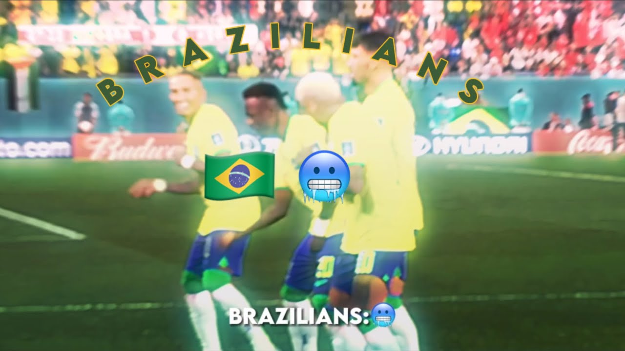 Brazil National Football Team Dancing || Edit 4K|| - YouTube