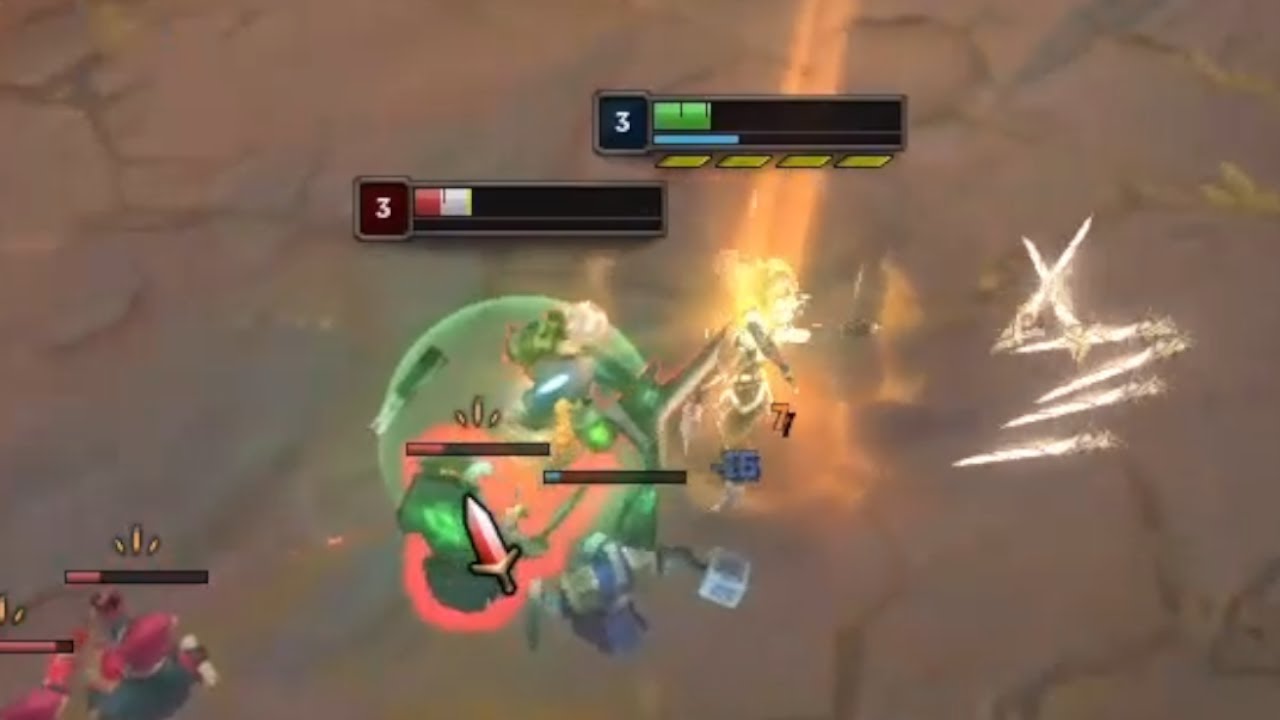 Level 3 Irelia vs Level 3 Riven - YouTube