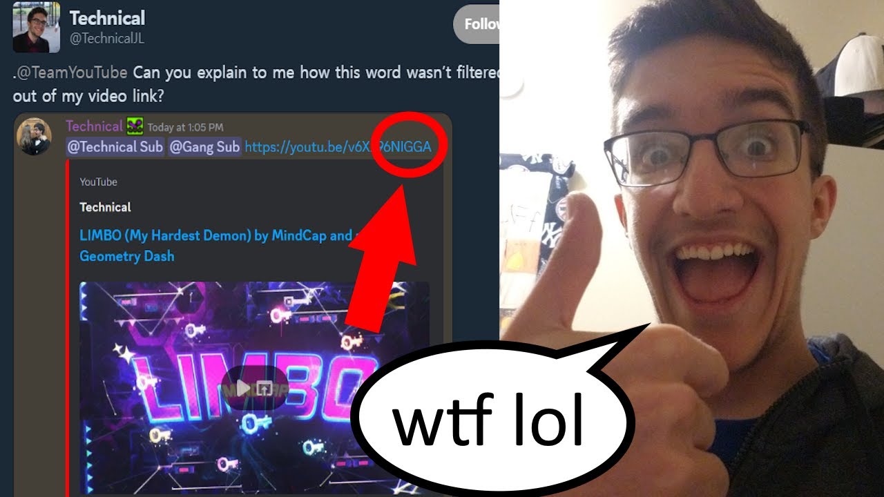 TECHNICALJL AND THE N WORD URL - YouTube