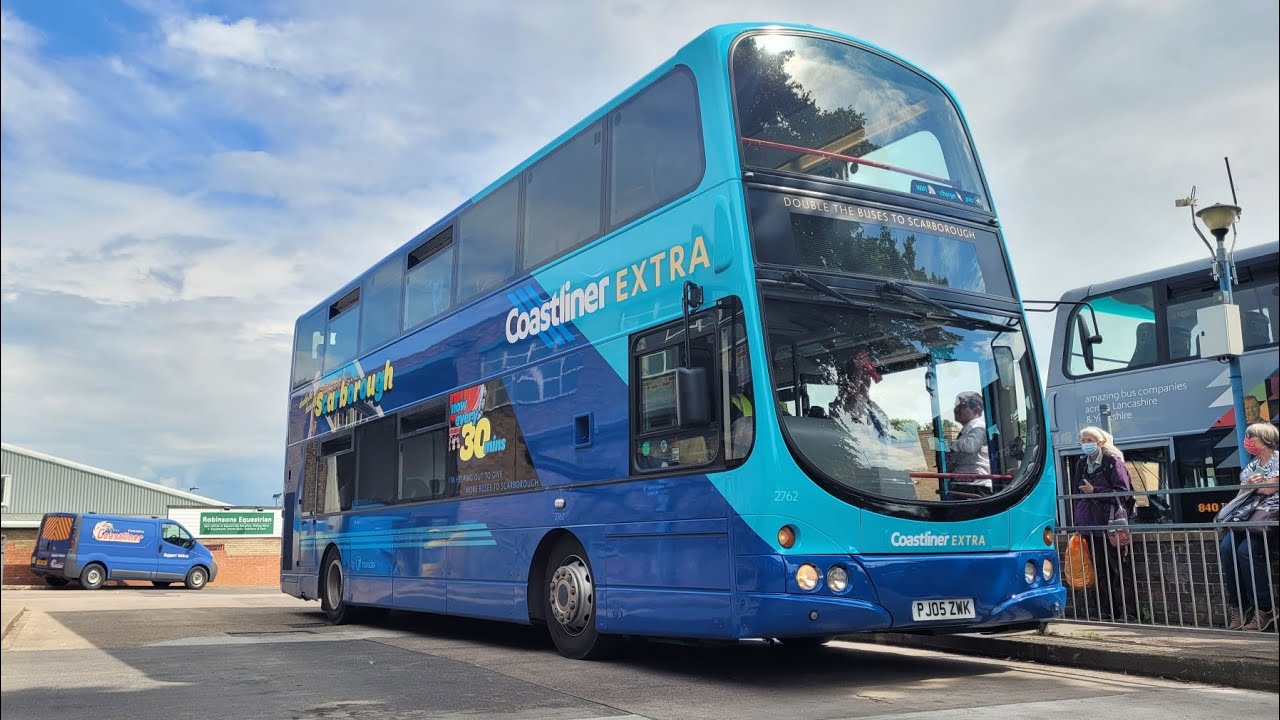 [HD WS] * THRASH* Transdev Coastliner Extra 2762 (PJ05 ZWK) On The 843 ...
