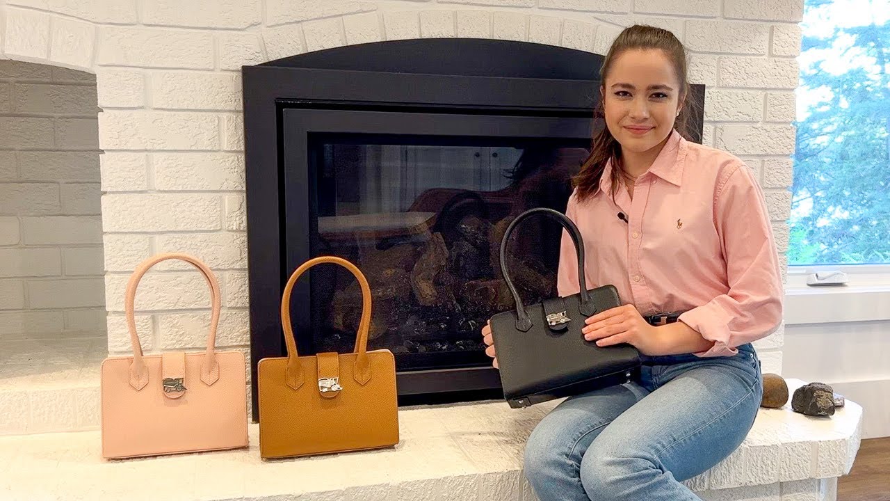 Kate Stephens Launches Exquisite Handbag - Farm to Fashion 2022 - YouTube