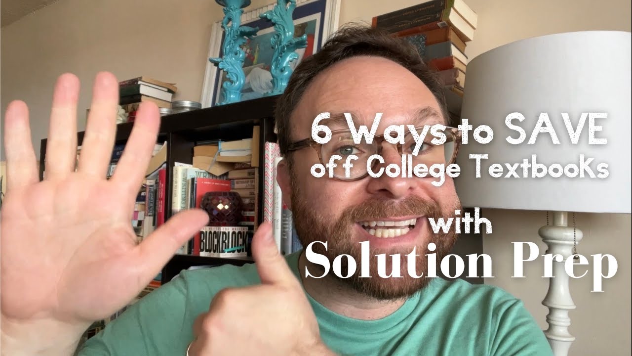 6 Ways to Save off College Textbooks - YouTube