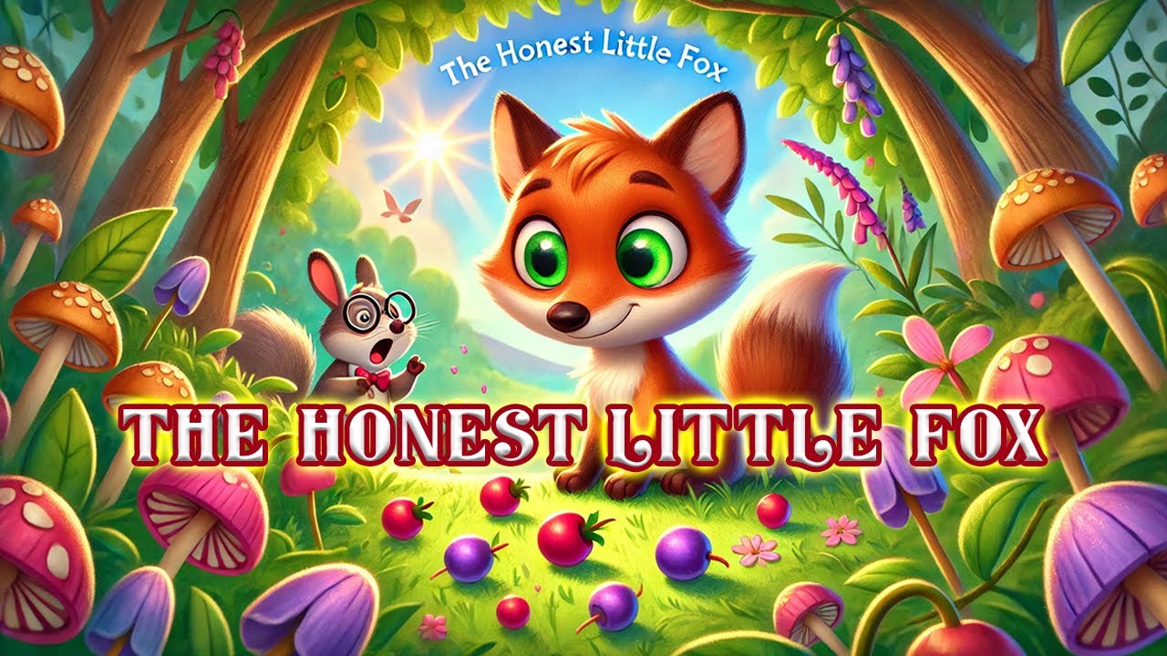 The Honest Little Fox || English moral stories |cocomelon| English ...