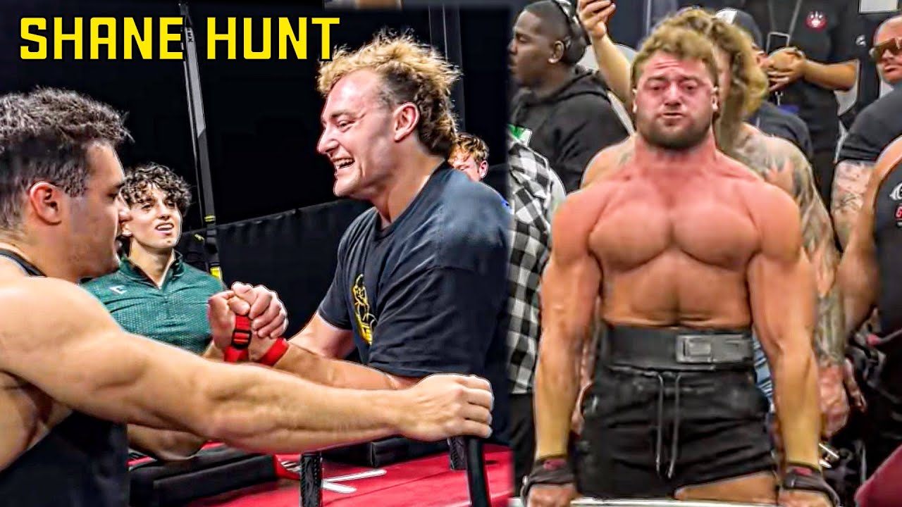 Champion Powerlifter Tries Armwrestling! - YouTube